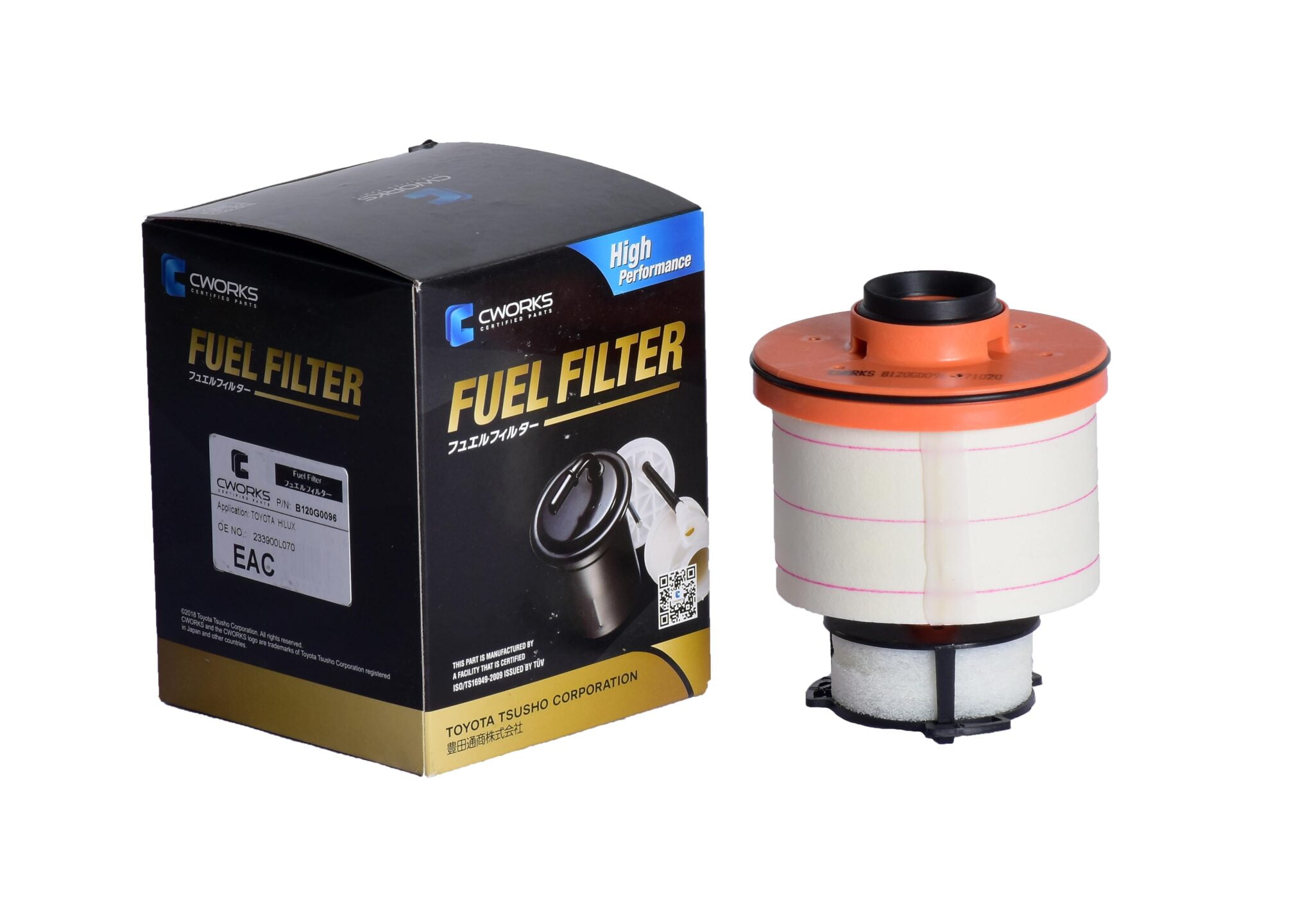 FUEL FILTER B120G0096 - Pit & Drive